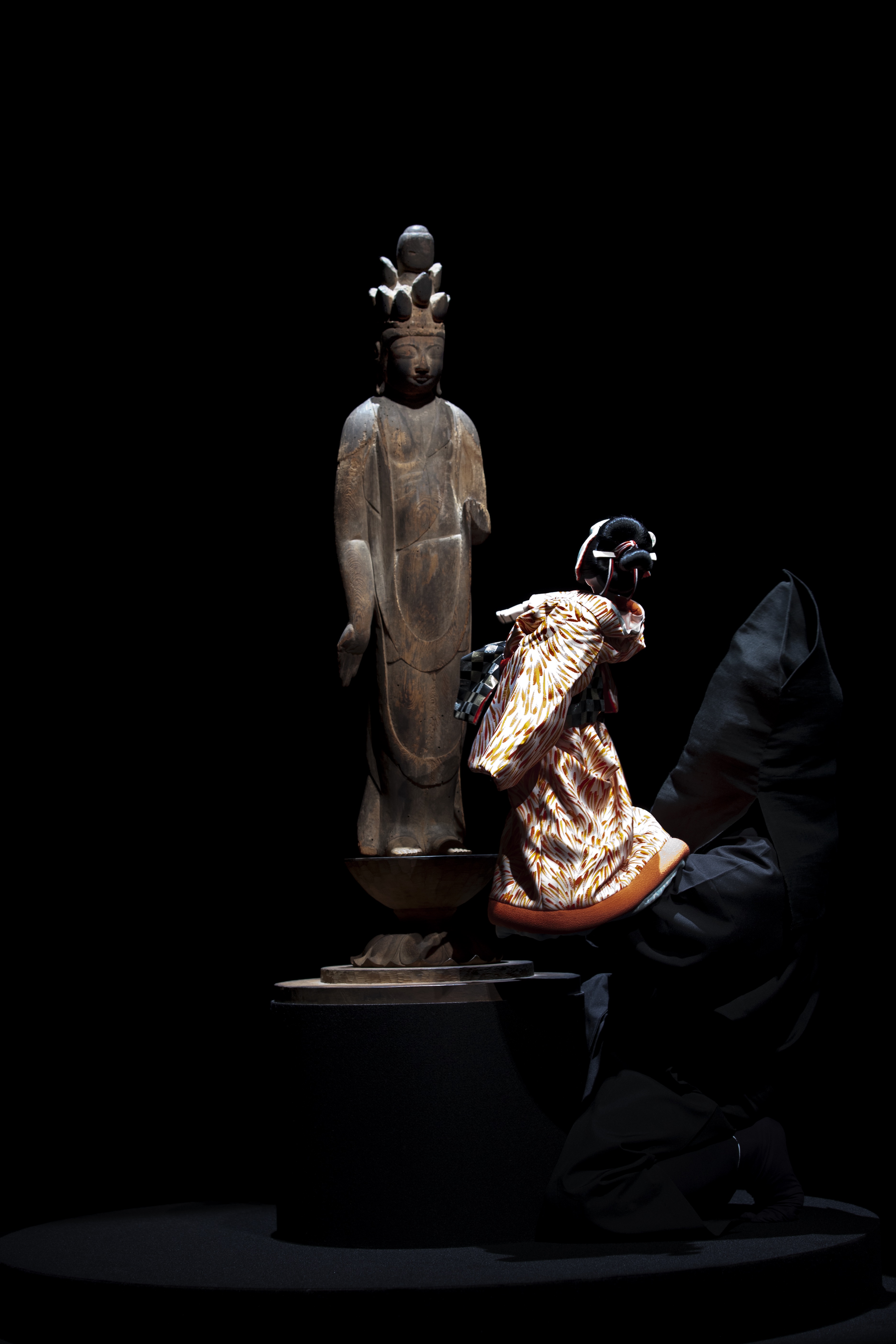 Ningyo Joruri Bunraku Puppet Play Sugimoto bunraku: Dekunobo irinasake ...